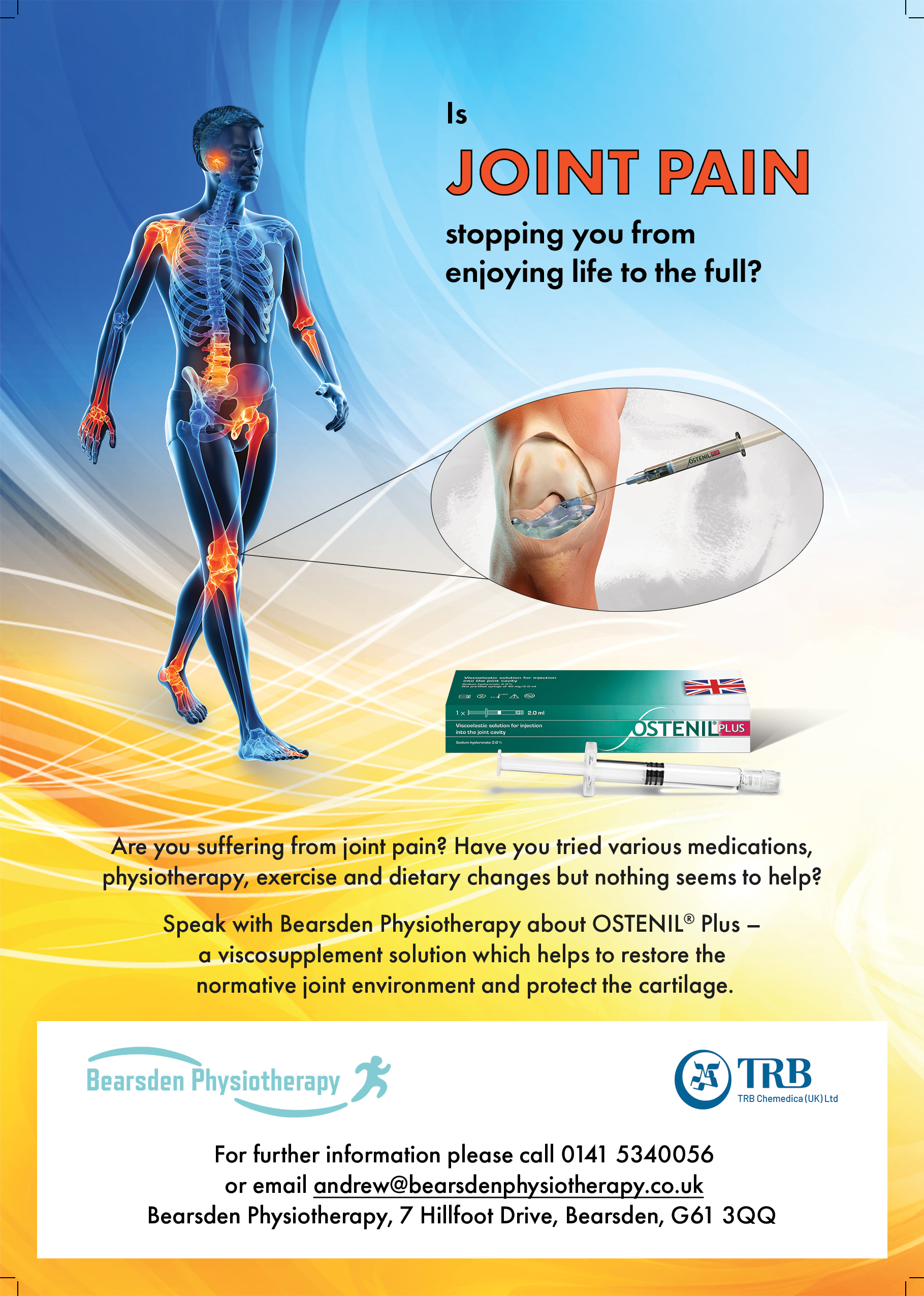 OSTENIL Plus Joint Injections - Bearsden Physiotherapy